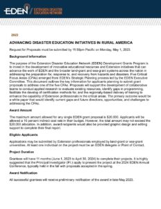 EDEN Development Grants 2023 RFP.docx – Extension Disaster Education ...